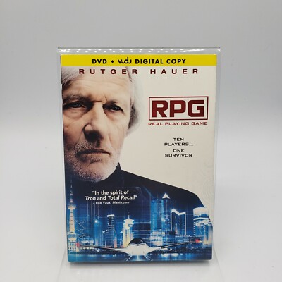 RPG (DVD, 2015) SCI FI ADVENTURE RUTGER HAUER BRAND NEW W SLIPCOVER ...