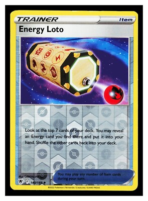 Pokemon Astral Radiance Energy Loto 140/189 Reverse Foil Uncommon | eBay