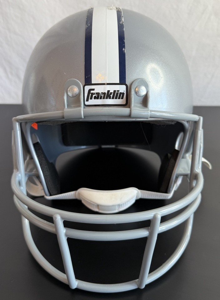 Franklin NFL Dallas Cowboys Football Display Helmet Plastic Made In USA ...