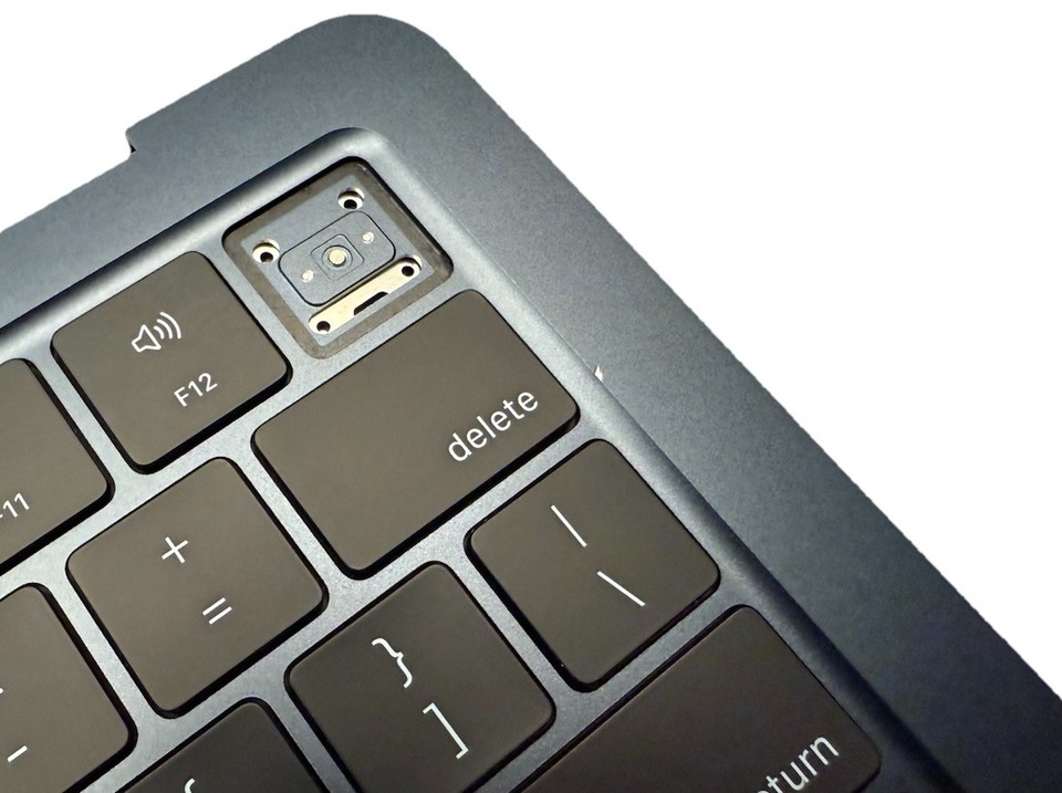 MACBOOK AIR 13" 2022 M2 A2681 PALMREST WITH BATTERY - MIDNIGHT COLOR | eBay