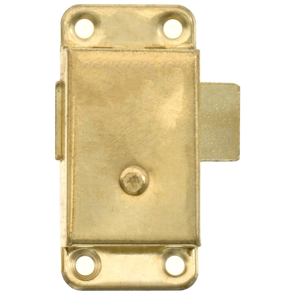 WARDROBE LOCK & KEY Cabinet Cupboard Furniture Door Keyed Latch Old ...