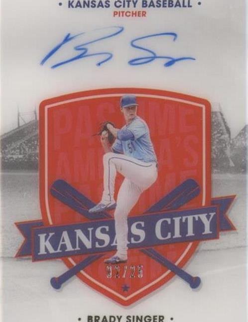 2021 Panini Chronicles - America's Pastime Autographs Brady Singer #AP ...