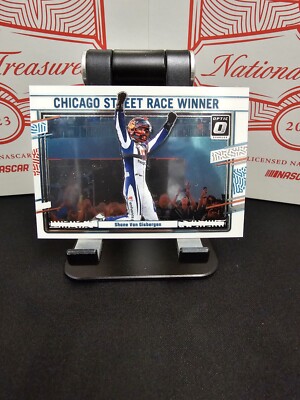 2024 Donruss Racing Shane Van Gisbergen Chicago Winner Optic Base RC | eBay