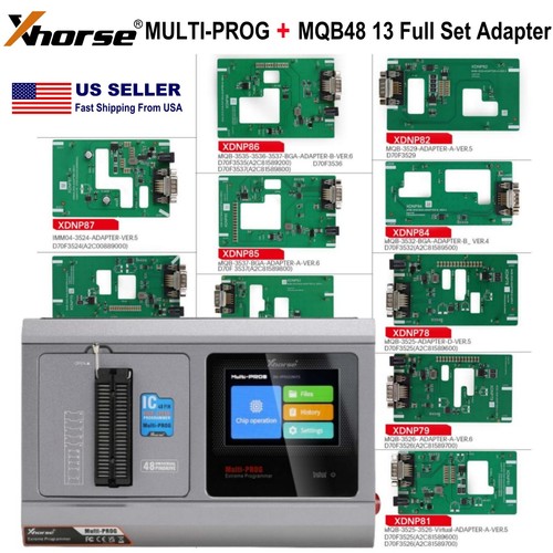 Xhorse MULTI-PROG Pro-level Programmer Read Write Clone ECU With MQB48 ...