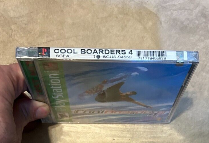 Cool Boarders 4 Snowboarding NEW factory sealed PlayStation 1 PS1 ...