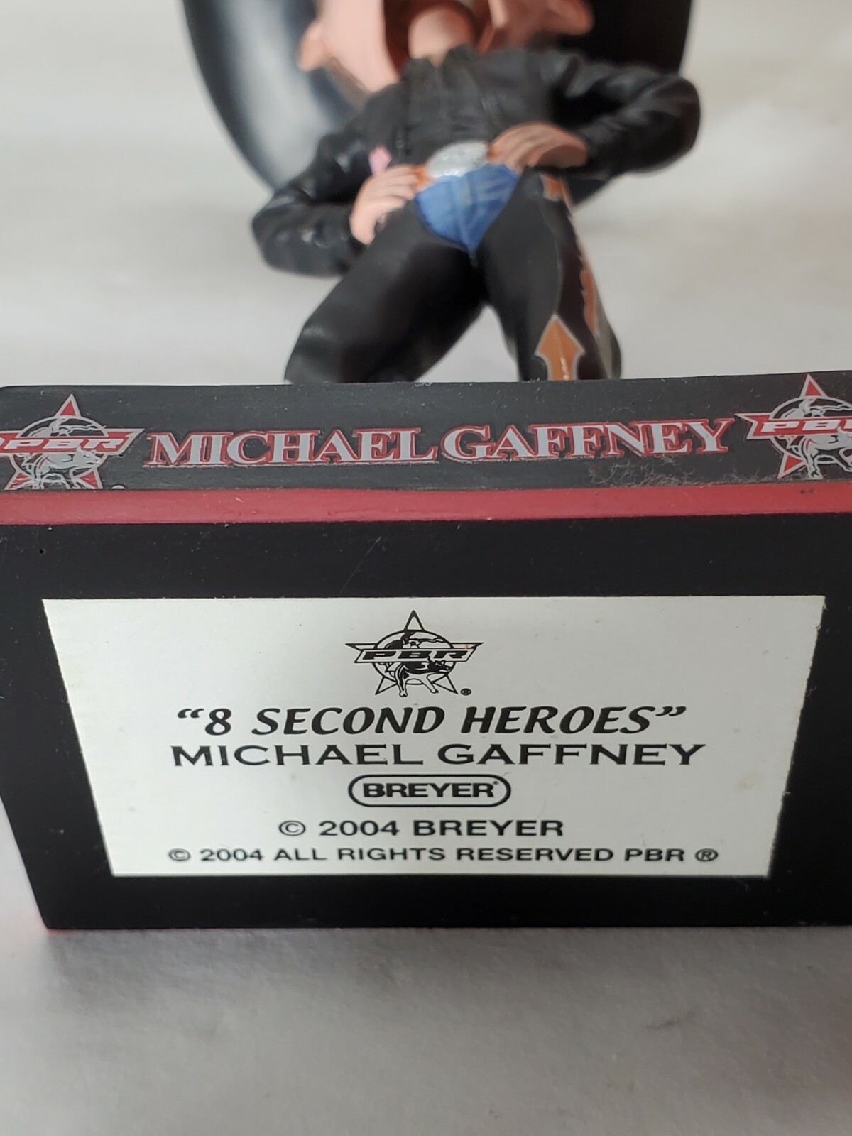 Michael Gaffney PBR 8 Second Heroes Bull 2004 Breyer Bobble Head ...