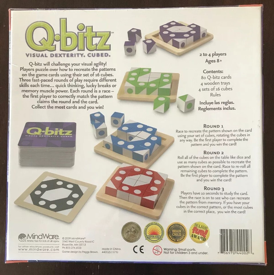 Q-Bitz Visual Dexterity Cubed NEW SEALED | eBay
