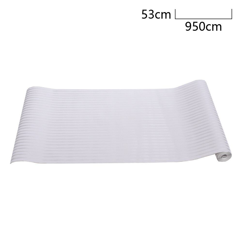 Non-woven Glitter Silver Metallic Grey Vertical Textured Wallpaper ...