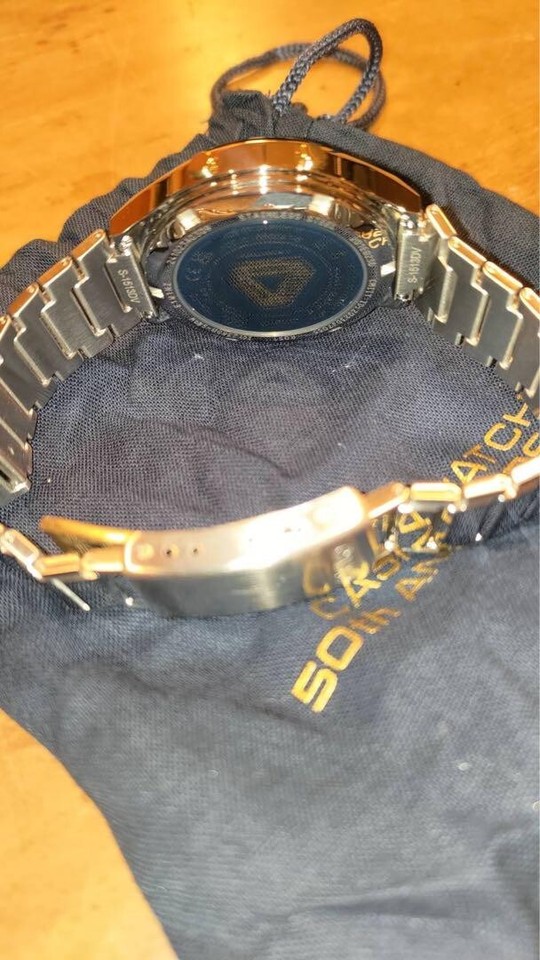 Casio 50th Anniversary CASIOTRON TRN-50SS-2AJR Quartz Men's Watch ...