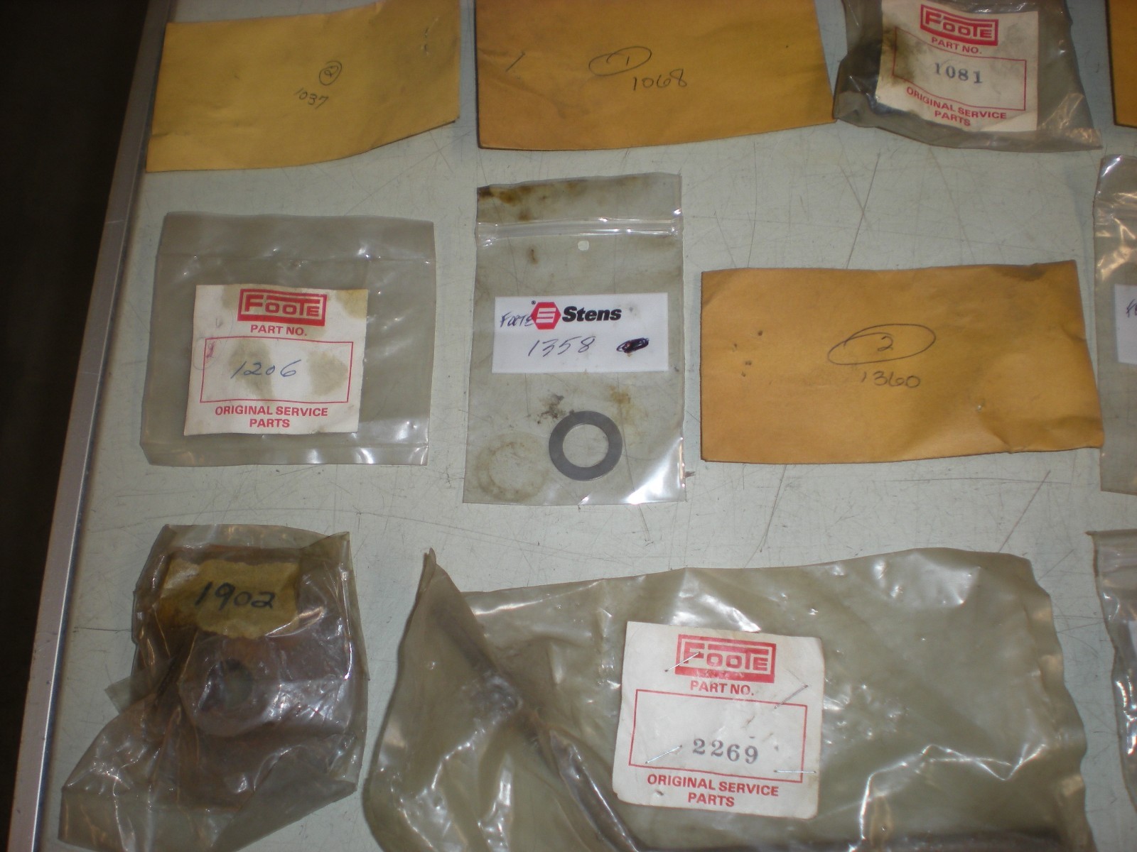 Lot of (34) Dana/Spicer (Foote) Parts for Craftsman Transmissions - NOS ...