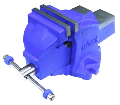 4" Bench Vice Fixed Base Metal Forming Heavy Duty 100mm Jaw 7.75kg | eBay