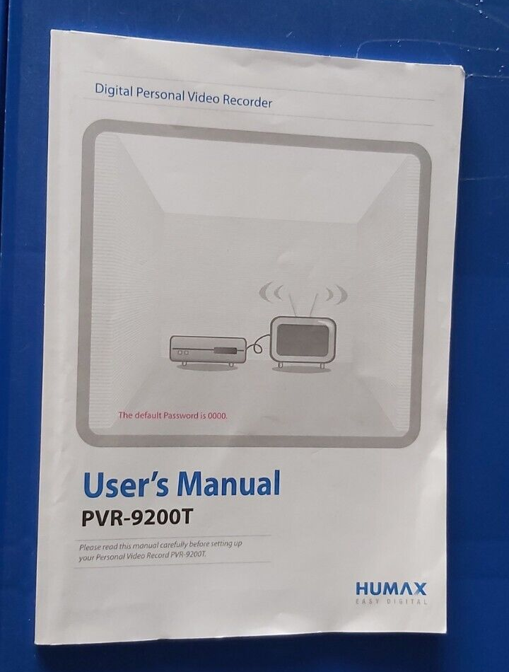 Humax PVR-9200T 160GB Freeview HDD Recorder Silver. Spares/repair | eBay UK