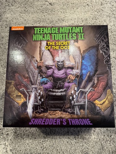 Neca Teenage Mutant Ninja Turtles II Secret of the Ooze SHREDDER'S ...