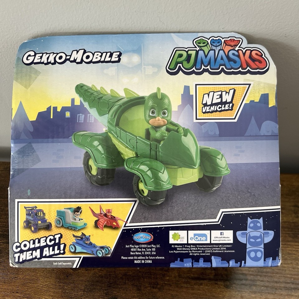 PJ Masks Gekko-Mobile Vehicle & Gekko Figure Just Play 2019 New in Box ...
