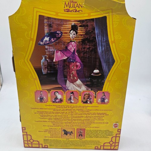 Matchmaker Magic Mulan Doll Disney Mattel #18991 116c for sale online ...