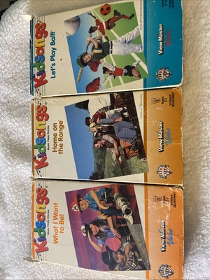 KIDSONGS Lot Of 3 Vintage View Master VHS View Master Video Kid Songs W ...
