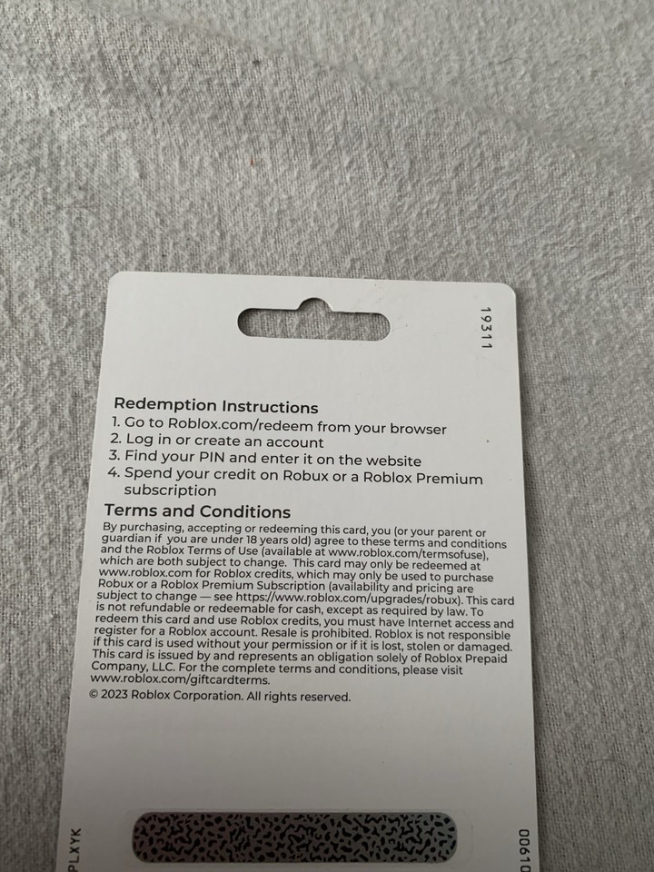 Roblox Gift Card €50 New Sealed For Use in Roblox Premium And Robux | eBay