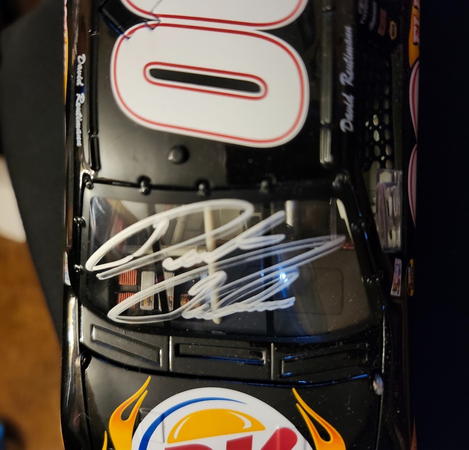 David Reutimann Burger King 1/24 Autographed Car | eBay