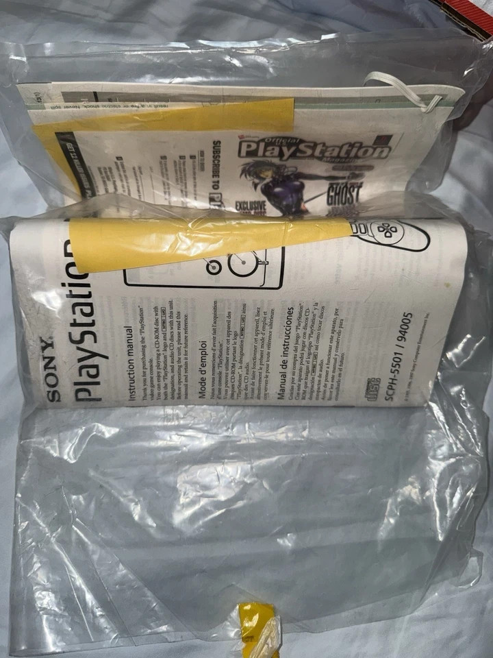 Sony PlayStation 1 Video Game Console - Complete, matching serial ...