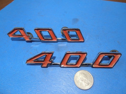 1967-1968 Pontiac Firebird 400 Hood Emblem | Genuine OEM | United ...