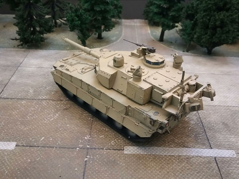 1/72 Modern US "MPF - M10 Booker light tank" Painted Finished Model 3D ...