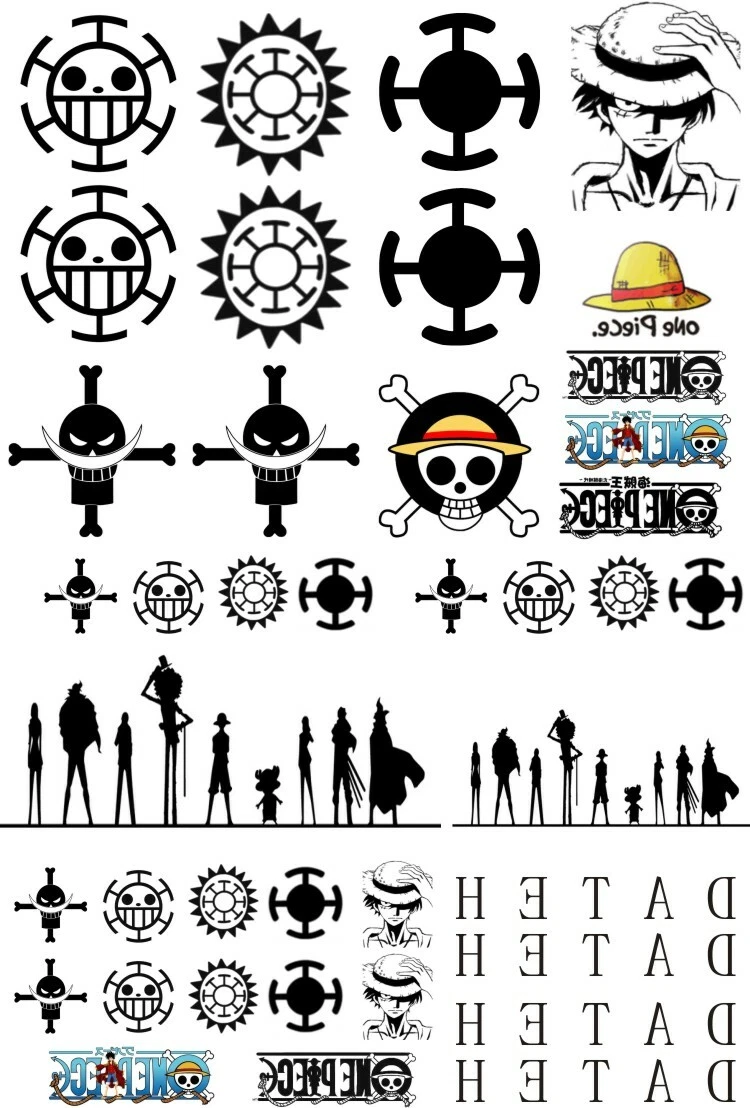 Luffy One Piece Tattoo