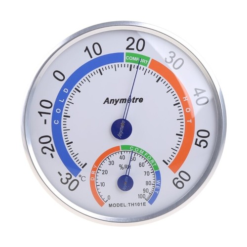 Indoor Outdoor Hygrometer/Thermometer Humidity Gauge Temperature Meter ...