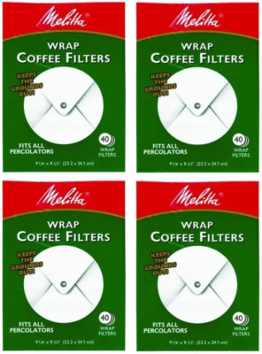627402 Super Premium Wrap around Coffee Filters 40 Count | eBay
