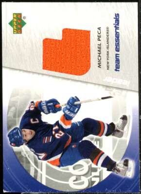 Michael Peca Card 2003-04 Upper Deck Team Essentials Jerseys #TL-MP | eBay