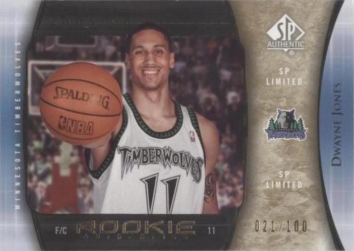 2005-06 SP Authentic - Rookie Authentics Dwayne Jones #153 SP Limited ...