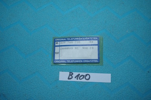 Telefunken Zahnrad RC 900 CD | eBay