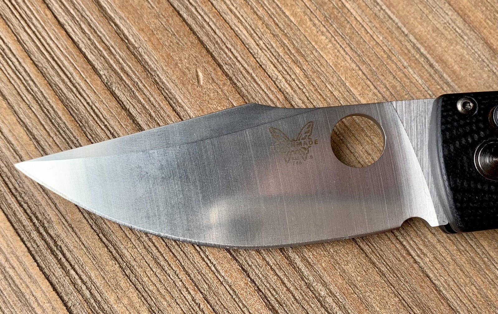 Benchmade Mini Onslaught Bob Lum G10 Axis Lock 154CM Folding Pocket ...