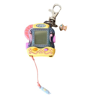 2005 Littlest Pet Shop Digital Virtual Pet Hamster Electronic Keychain ...
