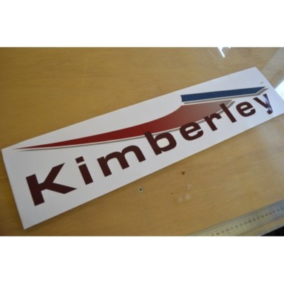COACHMAN Kimberley (STYLE 2) Caravan Name Sticker Decal Graphic ...
