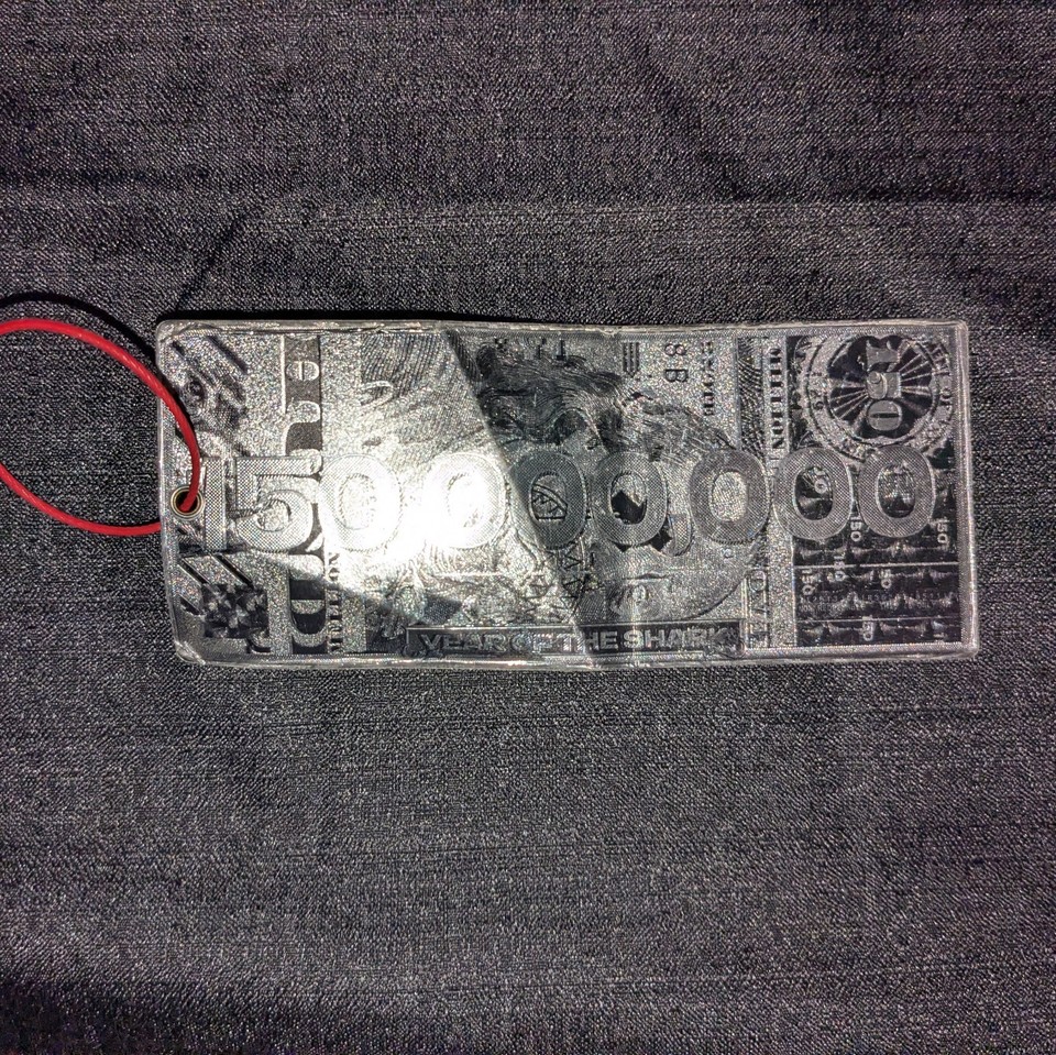 Sprayground Replacement Tag / Tag ONLY Limited Edition / Silver ...