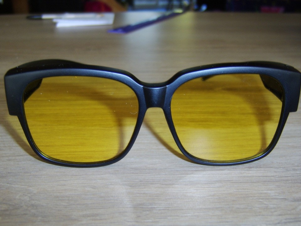 Anti LED Glare Night Driving Fit Over Glasses Polarized Lens UV400 From ...