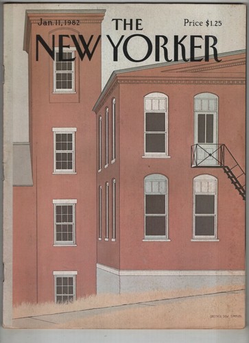 The New Yorker Mag January 11 1982 110821nonr | eBay