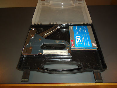 GS 3 WAY STAPLE GUN / TACKER KIT | eBay