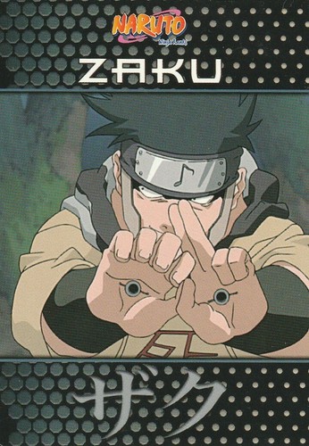 AA2 - Naruto Card Panini 2002 Zaku Nr. 55 | eBay