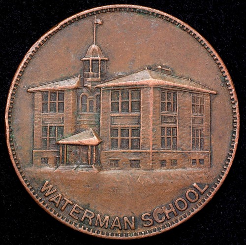 1912 Harrisonburg, Virginia Waterman School Whitehead & Hoag Co. Medal ...