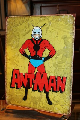 Desperate Metal Sign 12-1/2" x 16" Ant-Man | eBay