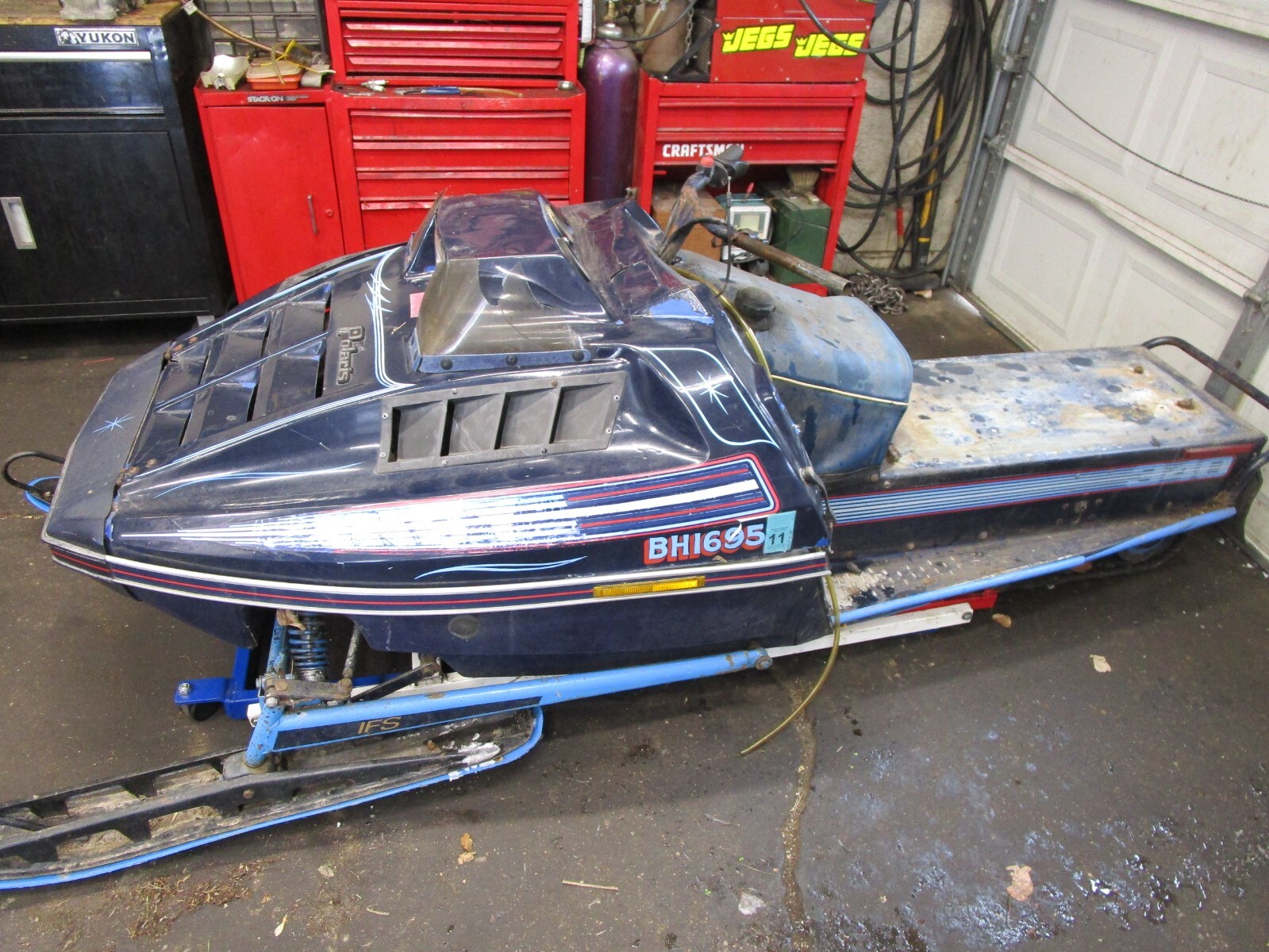 Vintage 81 Polaris TXL Indy 340 Snowmobile Rewind Recoil | eBay