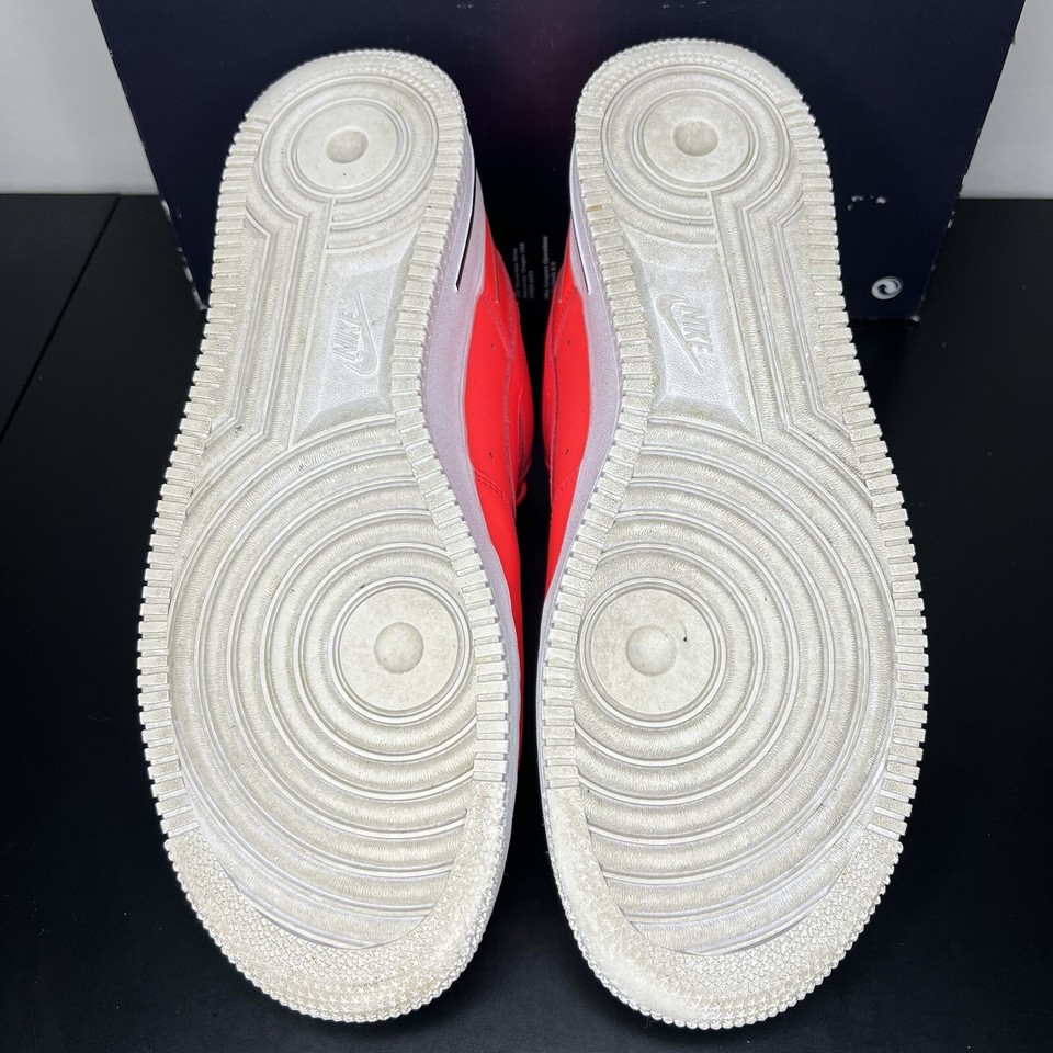 Size 10.5 - Nike Air Force 1 '07 LV8 Double Air Pack - Laser Crimson ...