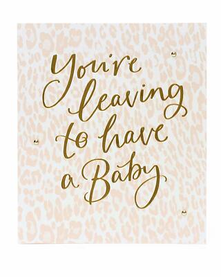 Leaving to Have a Baby Good Bye Maternity Leave Baby Shower New Baby ...