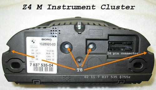 BMW Z4 E85 E86 M Roadster Coupe 3.2L S54 Speedometer Instrument Cluster ...