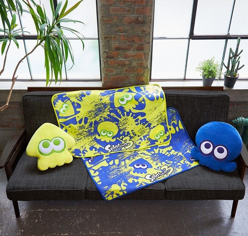RARE Splatoon 3 Ichiban Kuji 20Blanket in Cushion Set of 2 types from ...