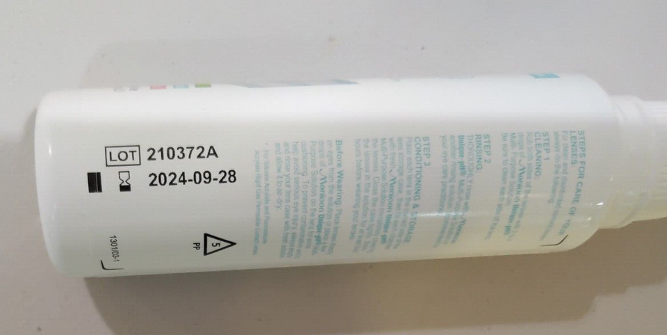 Menicon Unique pH Multi-Purpose Solution 4 fl oz + RGP Lens Case | eBay