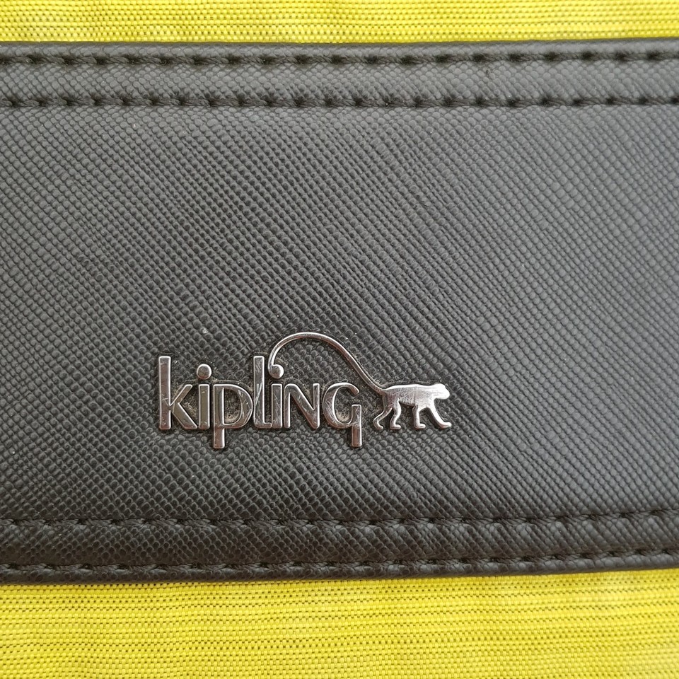 large Kipling tote Shoulder / hand Bag lime green | eBay UK