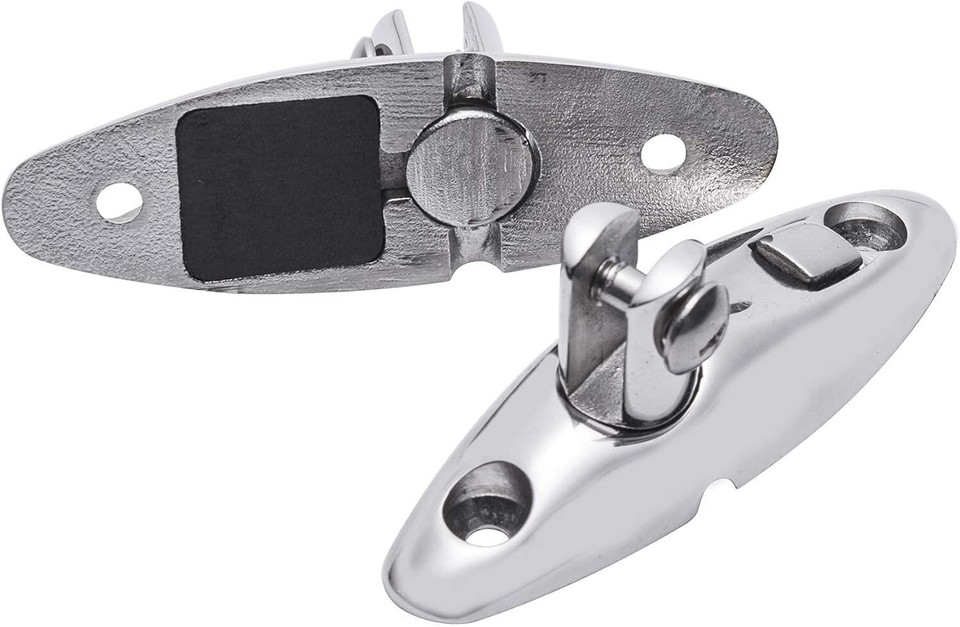 Boat Bimini Top Quick Release Swivel Hinge Deck side mount Stainless ...