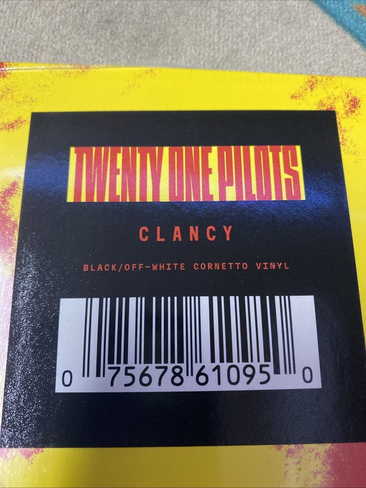 Twenty One Pilots Clancy Vinyl Cornetto Black/Off-White (striped ...